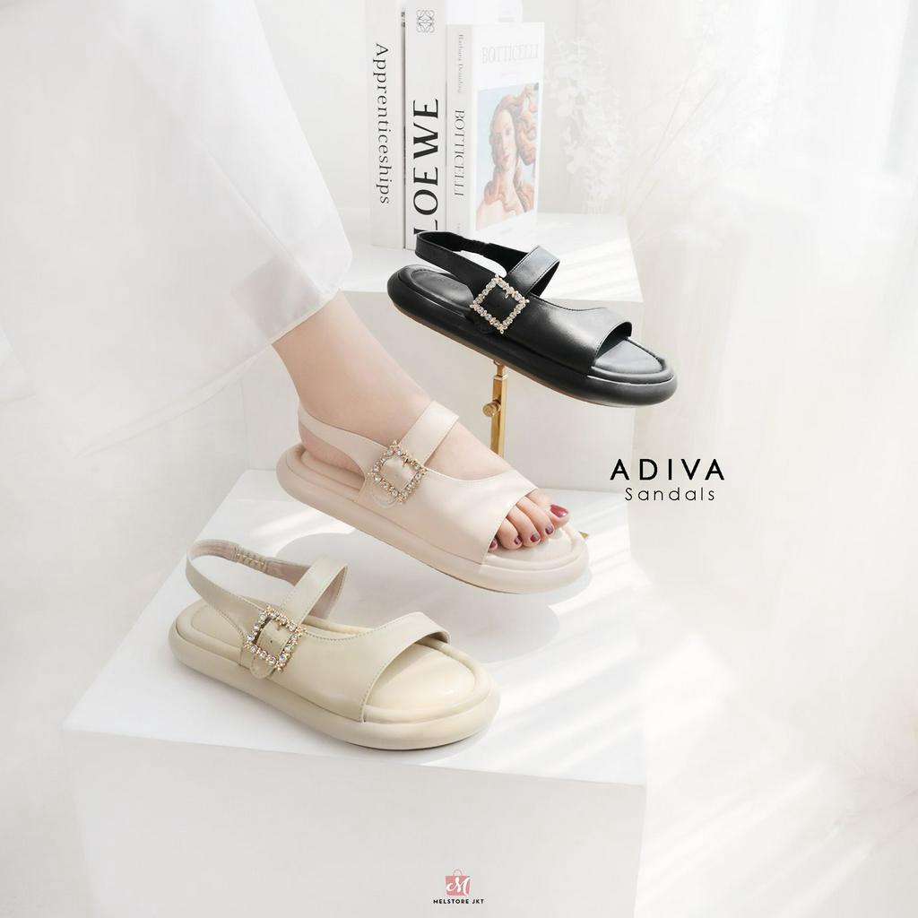 Jual Damelia Melstore JKT Adiva Sandals Wanita | Shopee Indonesia