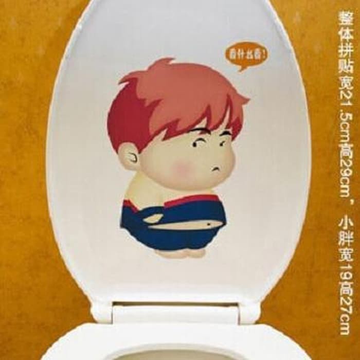 Jual Stiker Sticker Toilet WC Kamar mandi | Shopee Indonesia