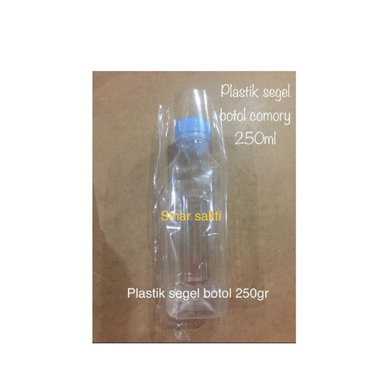 Jual plastik segel botol 250ml / 50pc (segel tutup botol & segel full botol) | Shopee Indonesia
