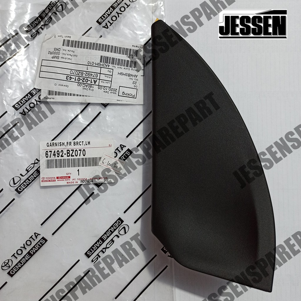 Jual Garnish Segitiga Dalam Spion Depan Kiri Kanan Avanza Xenia 67491-BZ070 , 67492-BZ070 ...