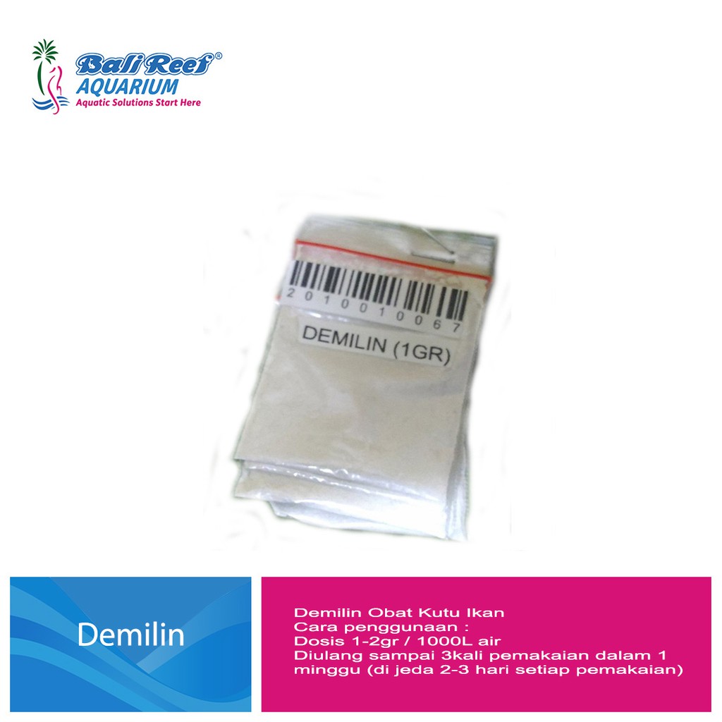 Jual Demilin Obat Kutu Ikan Hias oBat Kutu Ikan Koi | Shopee Indonesia