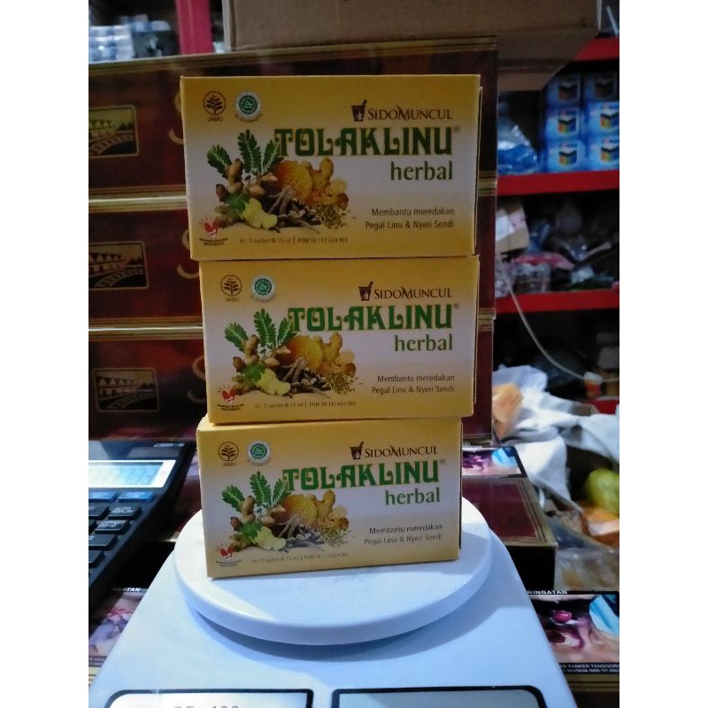 Jual TOLAK LINU 5 SACHET ,PER BOX | Shopee Indonesia