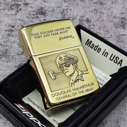 Jual Zippo Douglas MacArthur Limited Edition Original | Shopee Indonesia