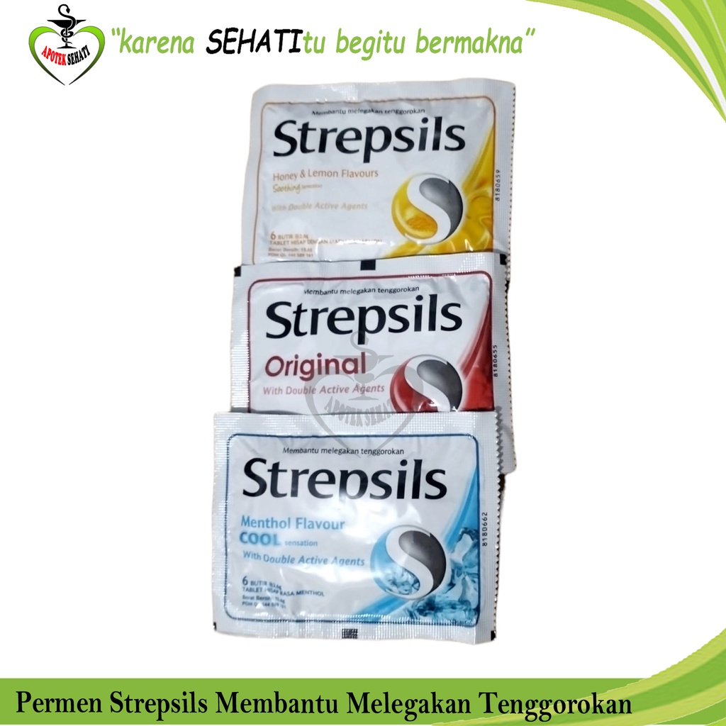 Jual Strepsils Permen Pelega Tenggorokan Strepsil Sachet | Shopee Indonesia