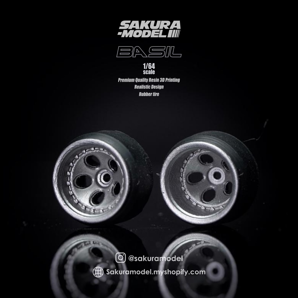 Jual 1/64 Custom Wheels Sakura model Basil | Shopee Indonesia