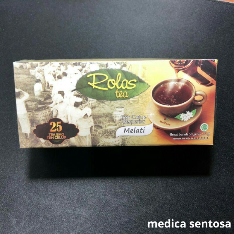 Jual Rolas Tea Teh Celup Berperisa Melati | Shopee Indonesia
