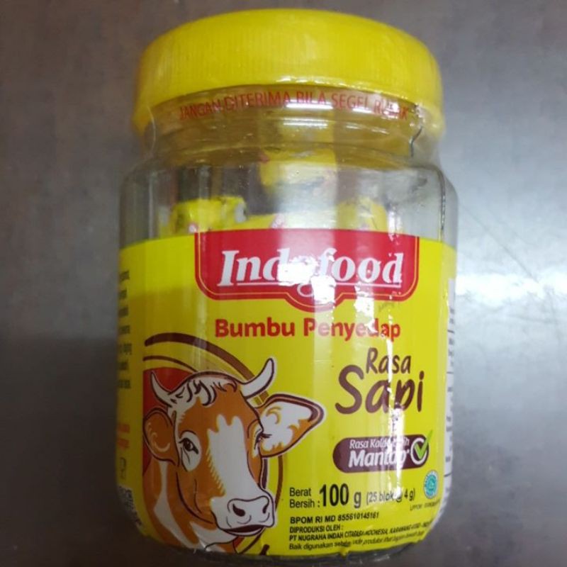 Jual Indofood bumbu penyedap rasa sapi 100gr | Shopee Indonesia