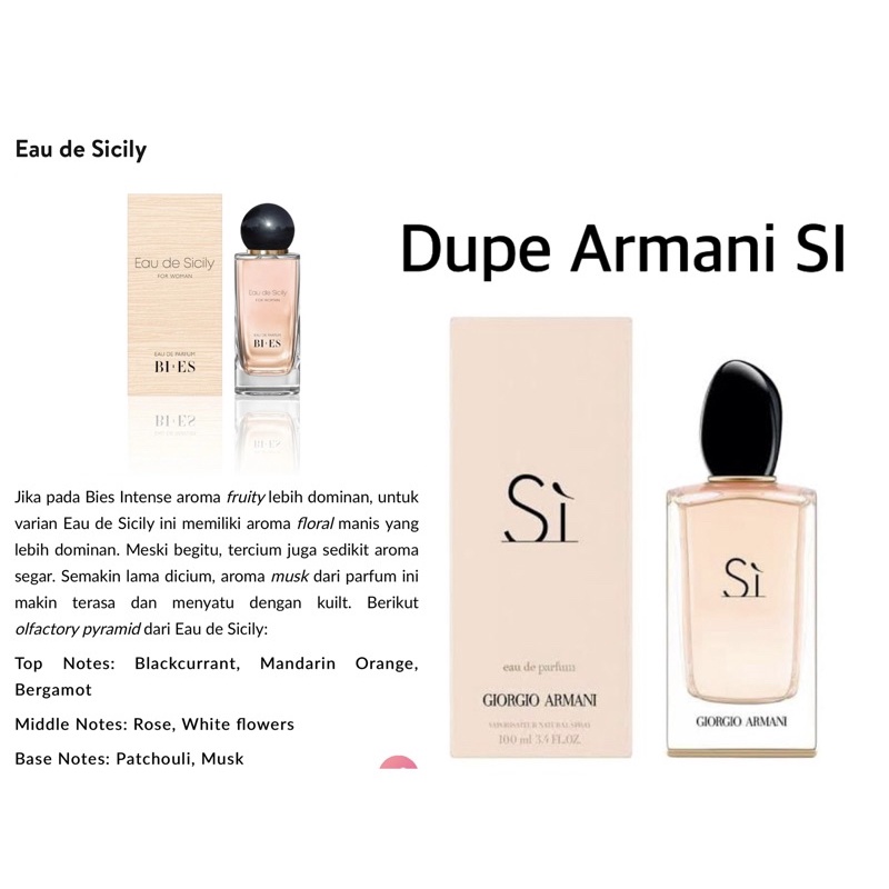 Jual BIES EDP 100ml original counter | Shopee Indonesia