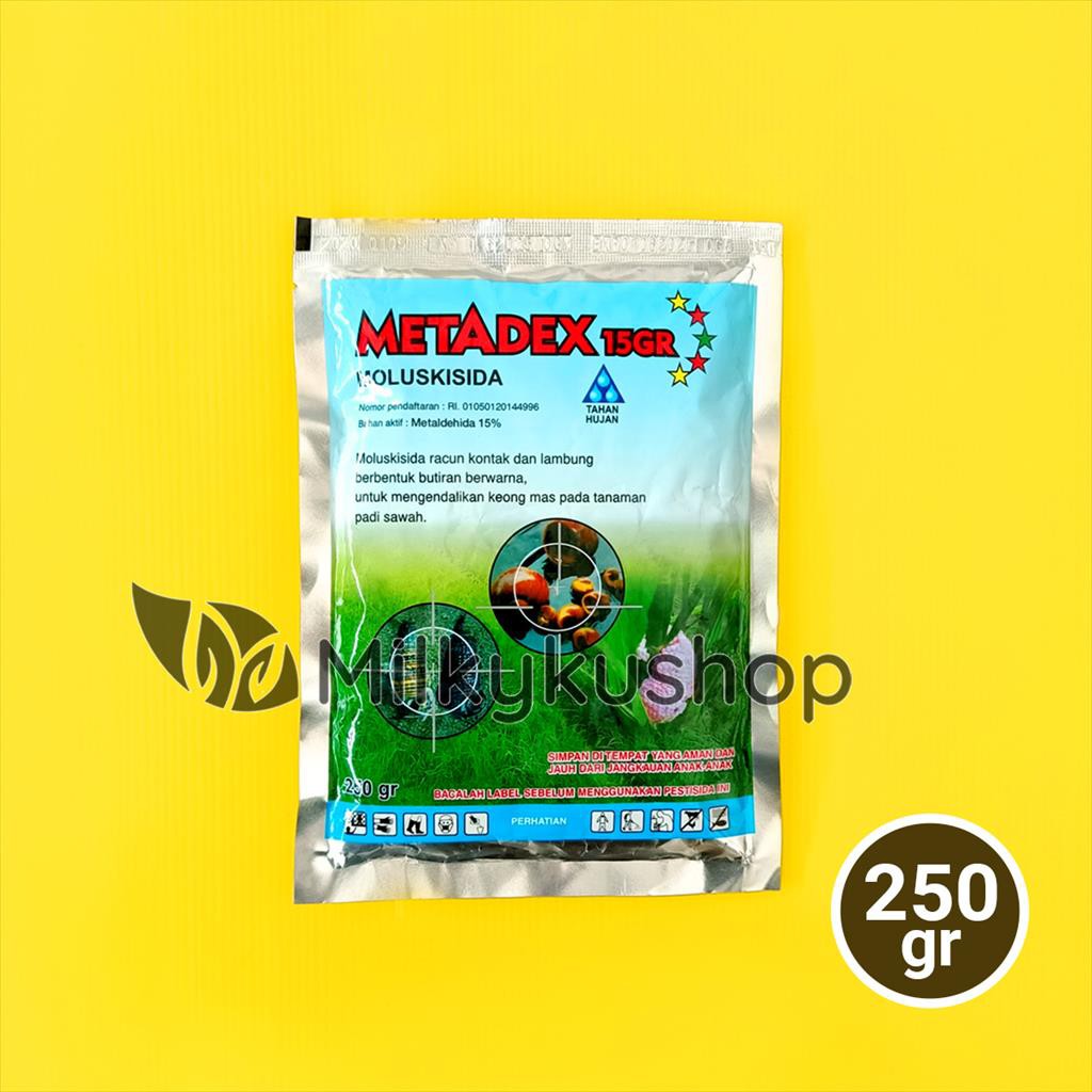 Jual METADEX 15 GR 250 GRAM MOLUKISIDA OBAT KEONG SIPUT | Shopee Indonesia