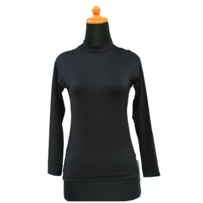 Jual Manset baju kaos lengan panjang adem high neck All Size Fit to XL ...