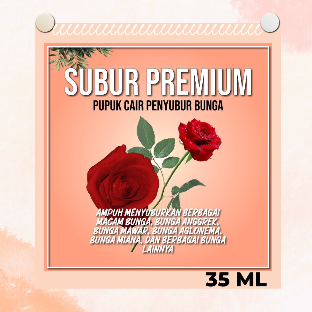 Jual JUAL Spray Pupuk Cair Penyubur BUNGA 35 ML MURAH AMPUH Produk ...