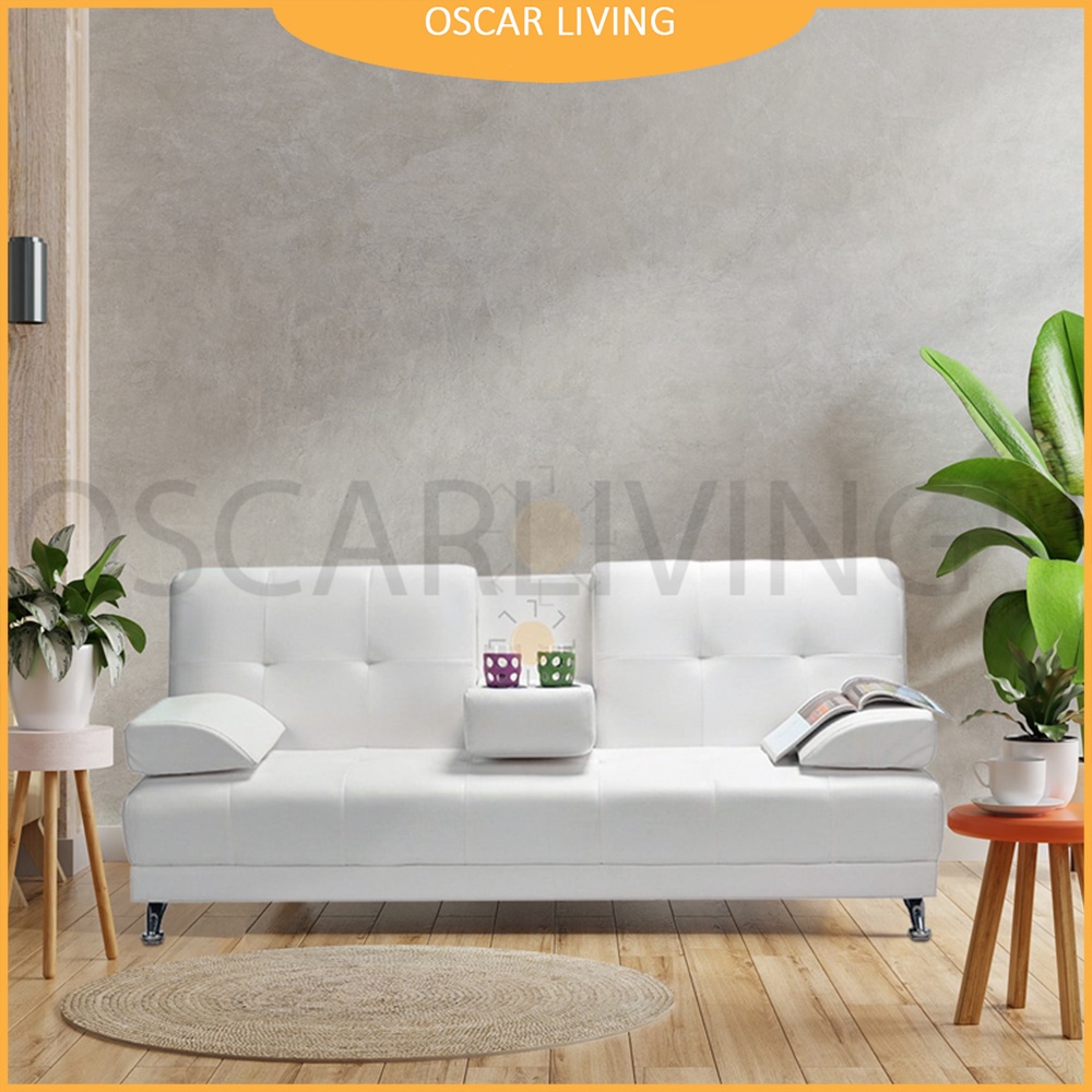 Jual Sofa MODENA Minimalis JABODETABEK - PUTIH | Shopee Indonesia