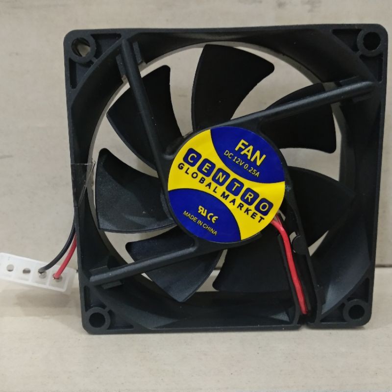 Jual Kipas Fan CPU 8cm Hitam | Shopee Indonesia