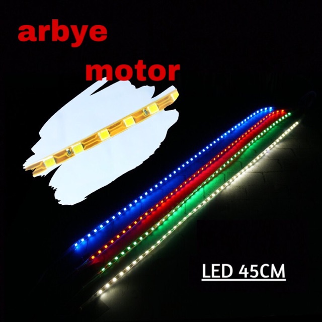 Jual Lampu Led Variasi motor Elastis 45 cm DIAM | Shopee Indonesia