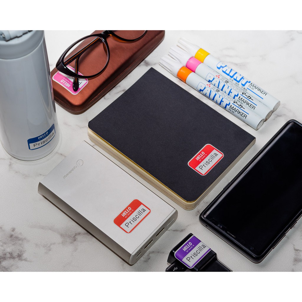 Jual STIKER PERSONAL NAMA TULISAN BARANG PRIBADI VINYL | Shopee Indonesia