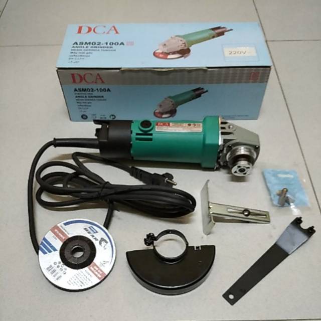 Jual Angle grinder DCA ASM02-100A / mesin gerinda DCA | Shopee Indonesia