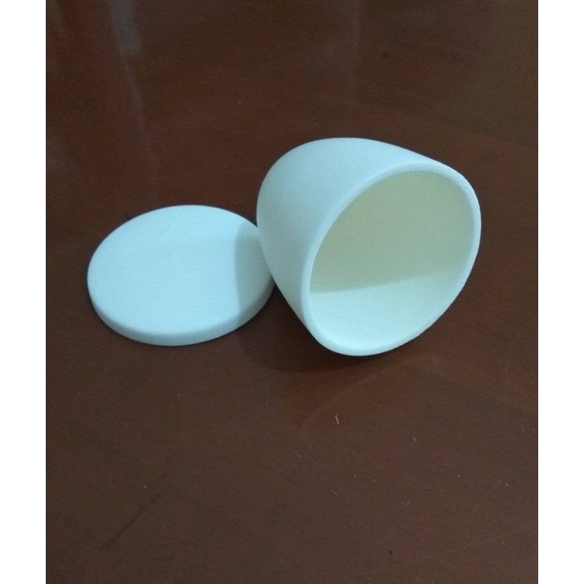 Jual Alumina Crucible 50 ml For Laboratory Sample Preparation High ...