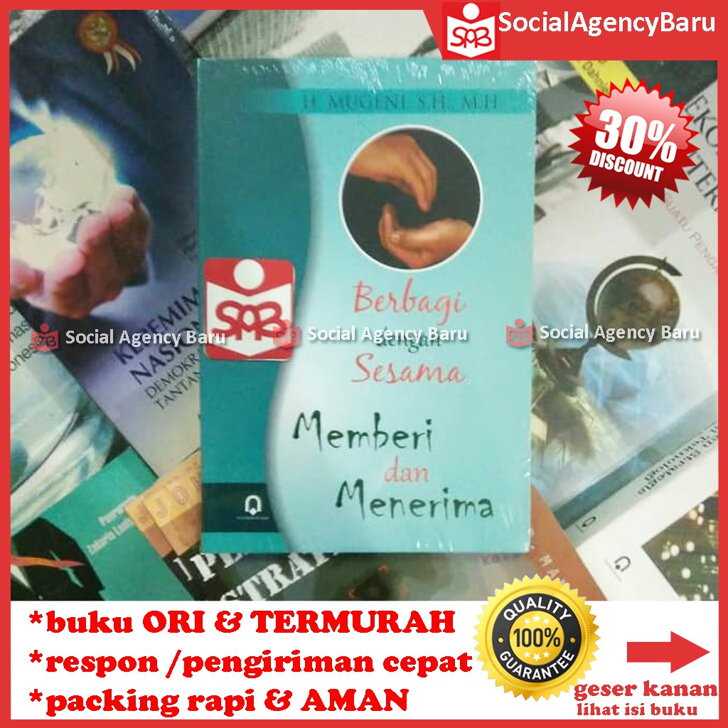 Jual Berbagi Dengan Sesama Memberi Dan Menerima - Mugeni | Shopee Indonesia