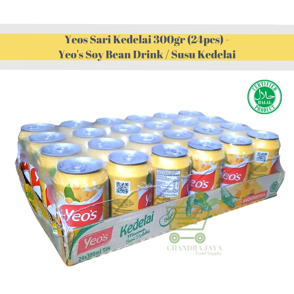 Jual Yeos Drink 300ml 24pcs / 1 dus Yeo's Minuman Kaleng / Yeos All ...