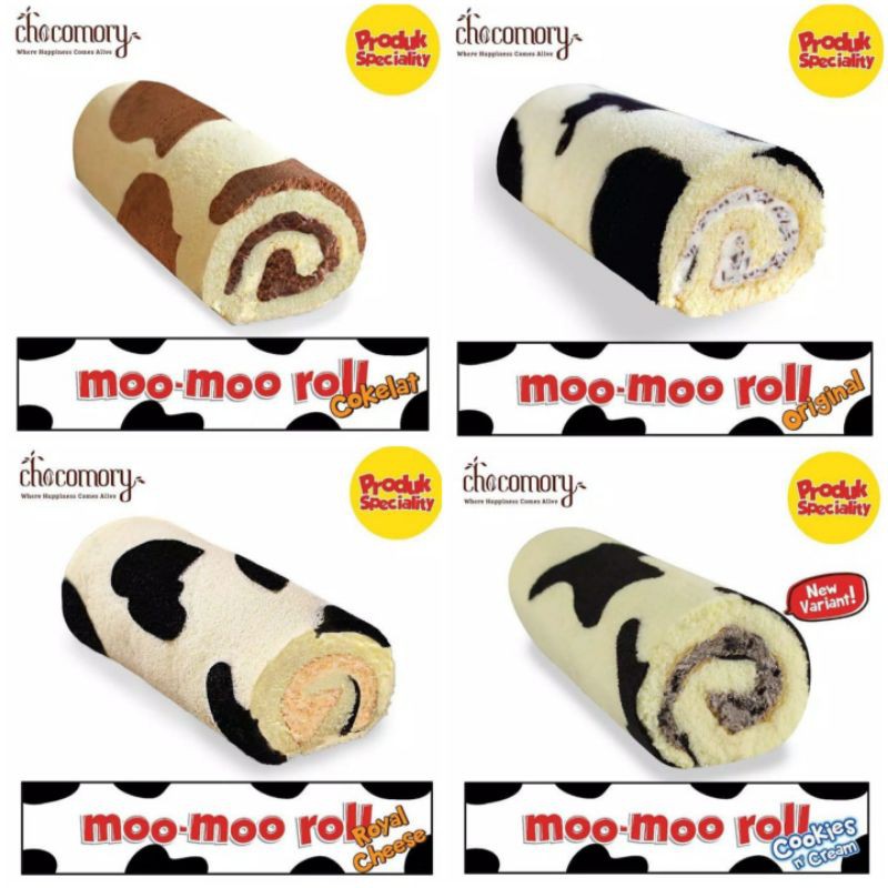Jual MOO MOO ROLL CHOCOMORY BOGOR | Shopee Indonesia
