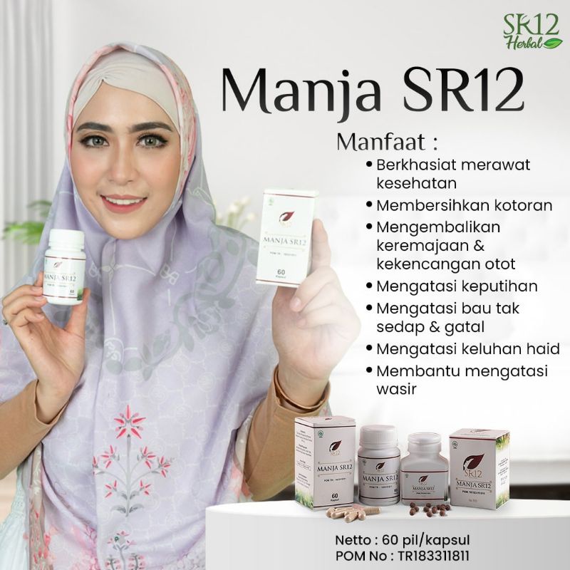 Jual SR12 MANJA/MANJAKANI VIRAL / OBAT KEPUTIHAN | Shopee Indonesia