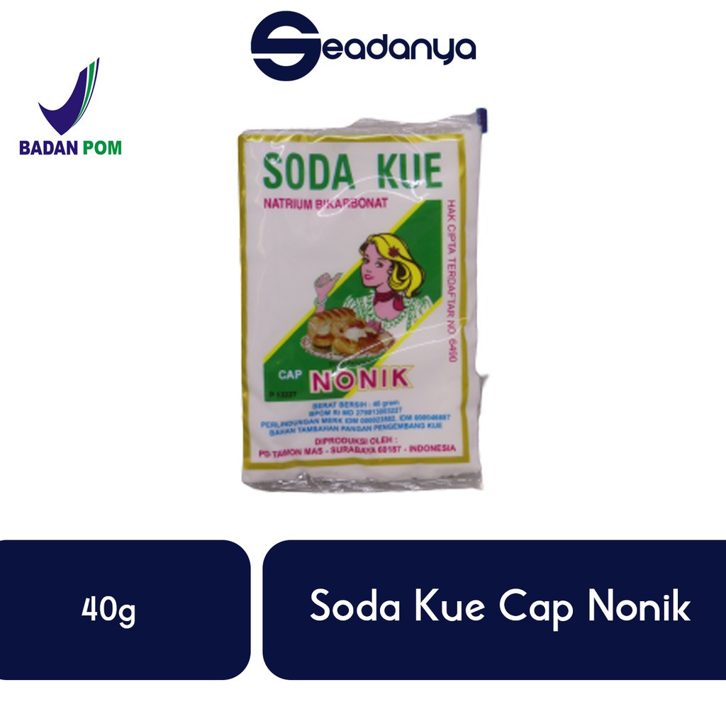 Jual Soda Kue Cap Nonik 40g Pengembang Kue -BPOM | Shopee Indonesia