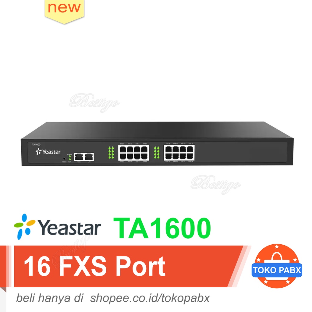 Jual Yeastar TA1600 FXS 16 Port Voip Gateway | Shopee Indonesia