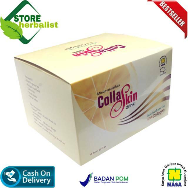 Jual Collaskin Drink Matcha Green Tea With Collagen / Melangsingkan ...