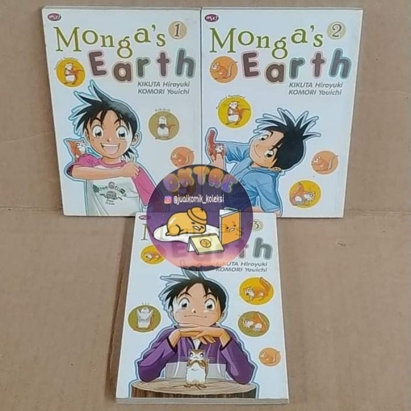 Jual Komik Monga's Earth by Kikuta Hiroyuki & Komori Youichi | Shopee ...