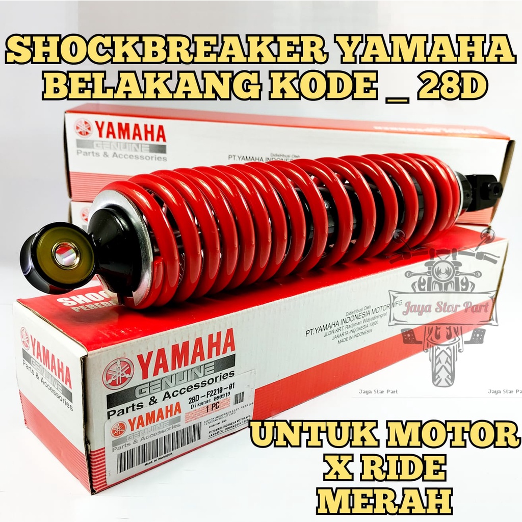 Jual ORI ASLI SHOCKBREAKER 2BU YAMAHA X RIDE XRIDE 115 KUALITAS ASLI ...