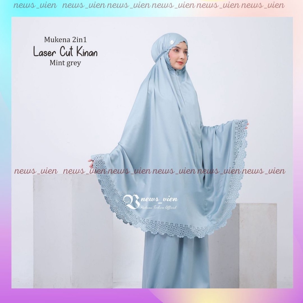 Jual mukena dewasa 2 in 1 satin silk premium adem model terbaru mukenah ...
