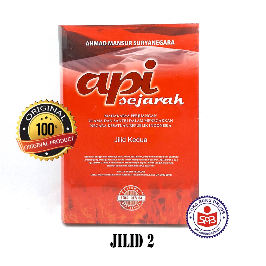 Jual Api Sejarah Jilid 2 Original - Ahmad Mansyur Suryanegara | Shopee ...