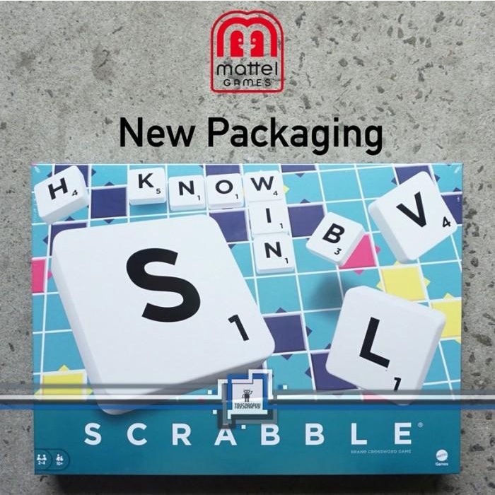 Jual Scrabble Original Board Game Not Monopoly Original Mattel Games ...