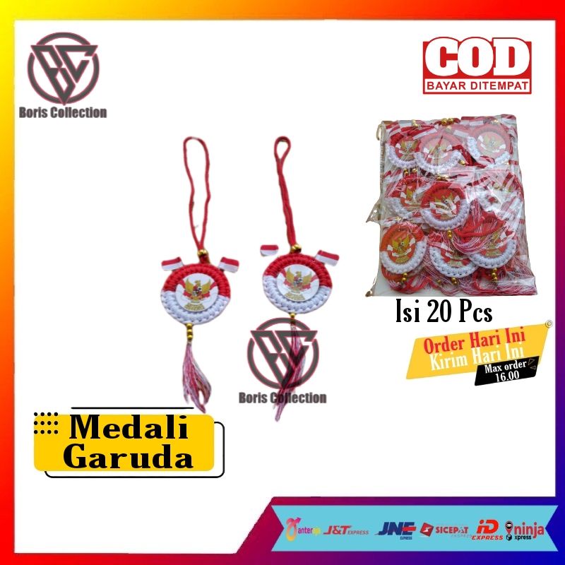 Jual AKSESORIS BENDERA MENDALI ISI 20 PCS | Shopee Indonesia