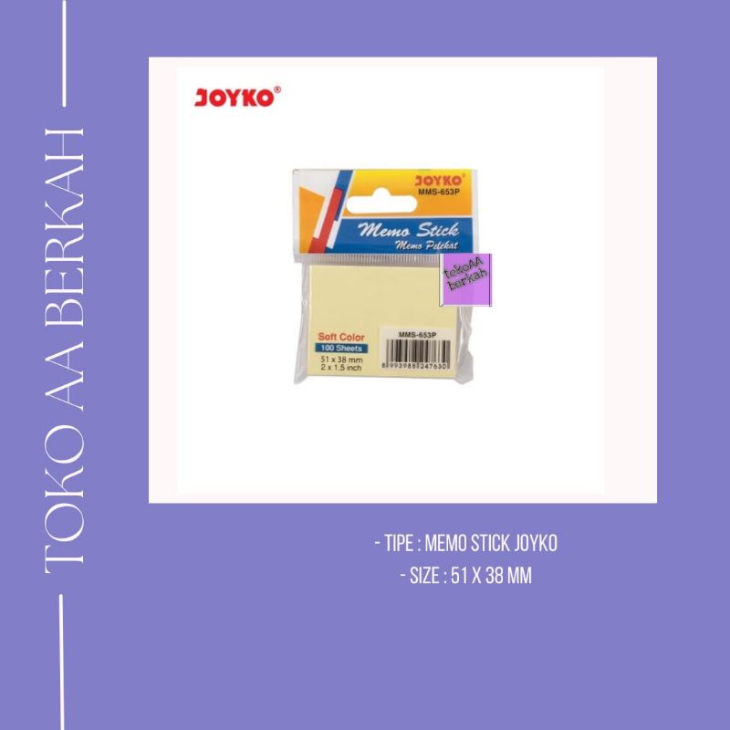 Jual Memo Stik Joyko / Pos It Joyko | Shopee Indonesia