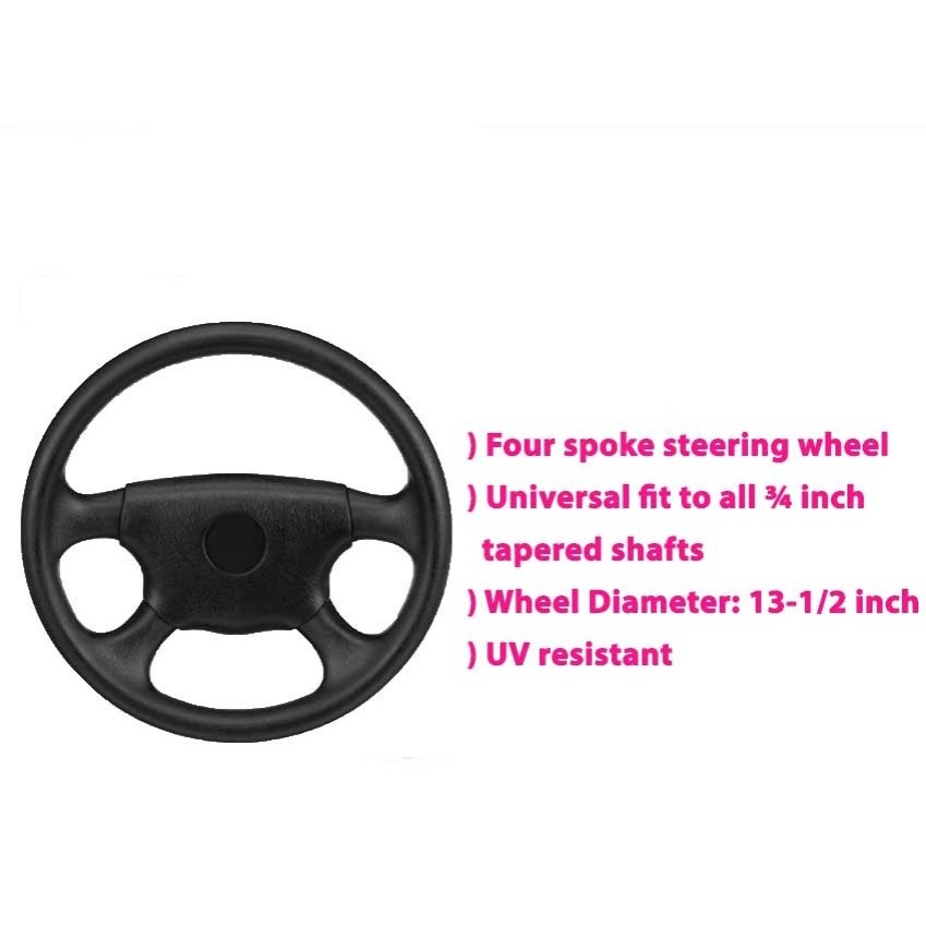 Jual Setir Kapal Plastik 13.5 Inch / Plastic Steering Wheel - Four ...