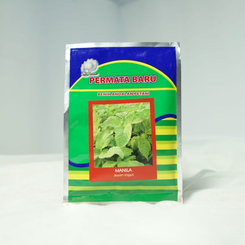 Jual Benih Bayam Manila 500 gr | bibit bayam permata baru | | Shopee ...
