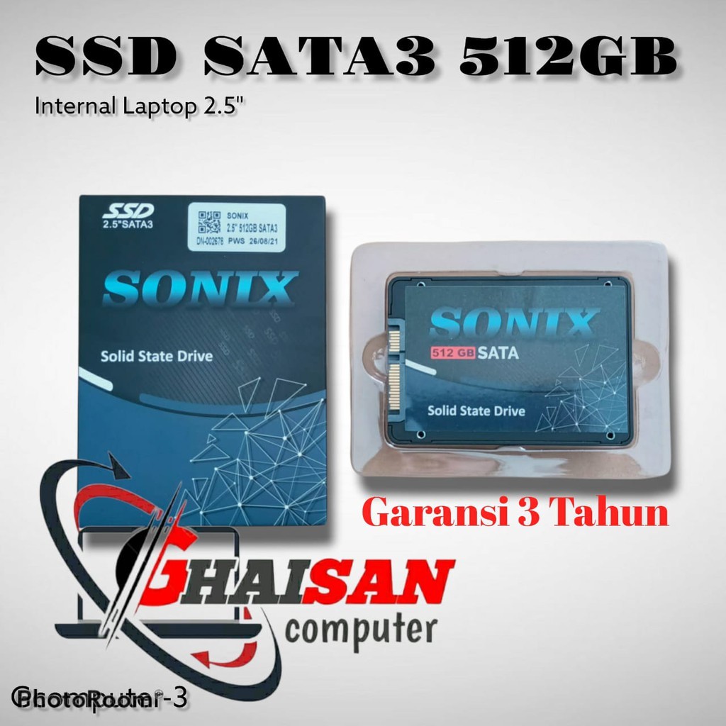 Jual SSD INTERNAL SATA 512GB MERK SONIX | Shopee Indonesia