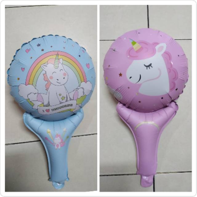 Jual Balon pentung unicorn mini | Shopee Indonesia