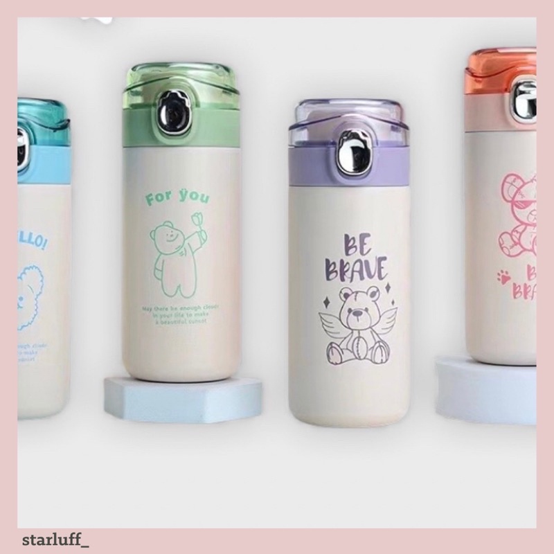 Jual Botol minum 320ML-Botol minum stiker-botol minum lucu-Termos/Botol ...