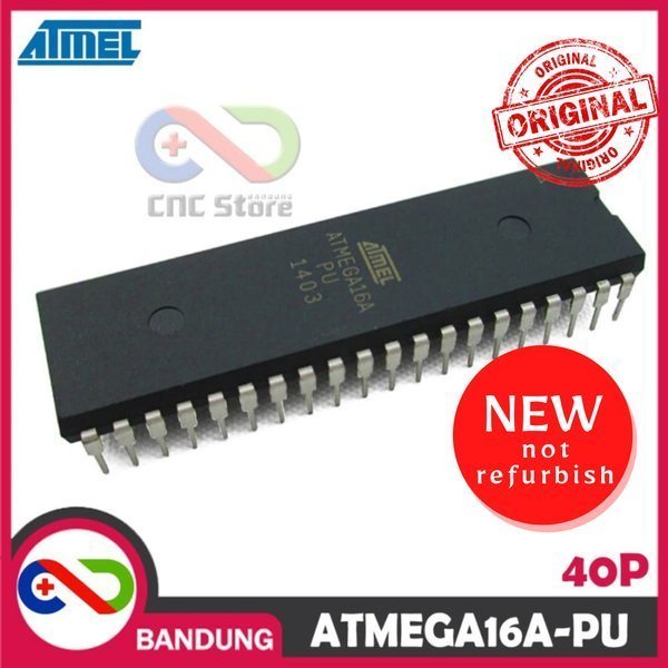 Jual ATMEGA16A-PU ATMEL ATMEGA16 MCU AVR DIP-40 NEW ORIGINAL ... Jual ATMEGA16A-PU ATMEL ATMEGA16 MCU AVR DIP-40 NEW ORIGINAL ...