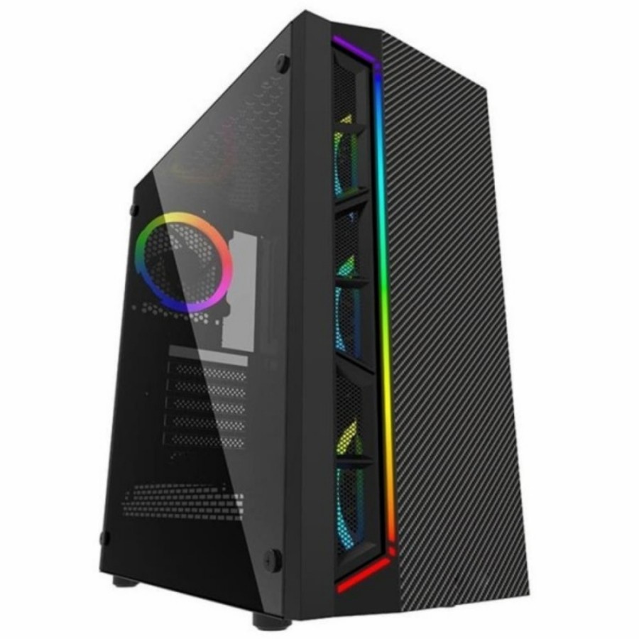 Jual Casing Gaming VURRION CRUSSADE - MID Tower Led RGB | Shopee Indonesia