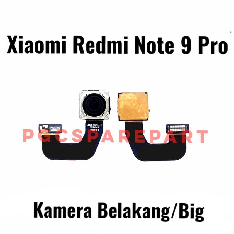 Jual Original Kamera Belakang Xiaomi Redmi Note 9 Pro - Big Back Real ...