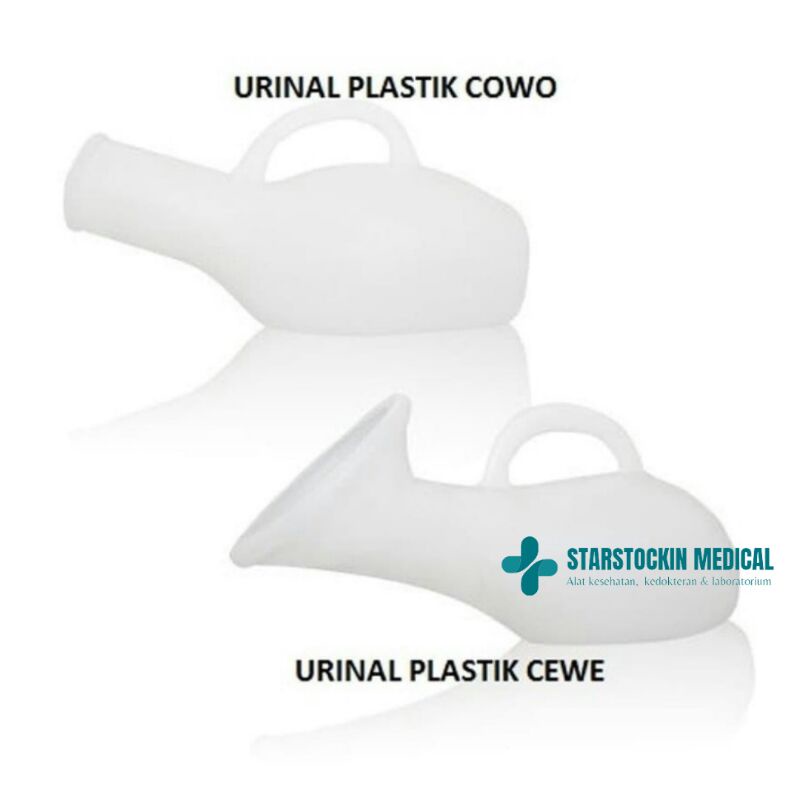 Jual Pispot Urinal Plastik Botol Tempat Kencing Urine Pria Wanita ...