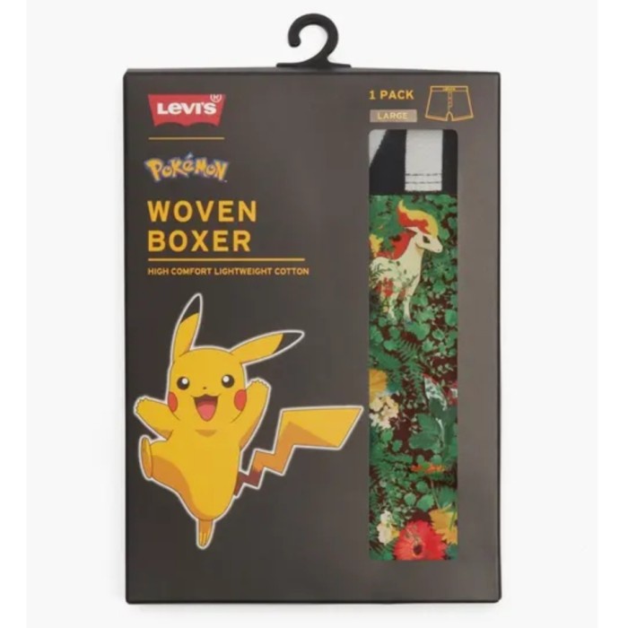Jual Levi's X Pokemon Woven Boxer | Shopee Indonesia