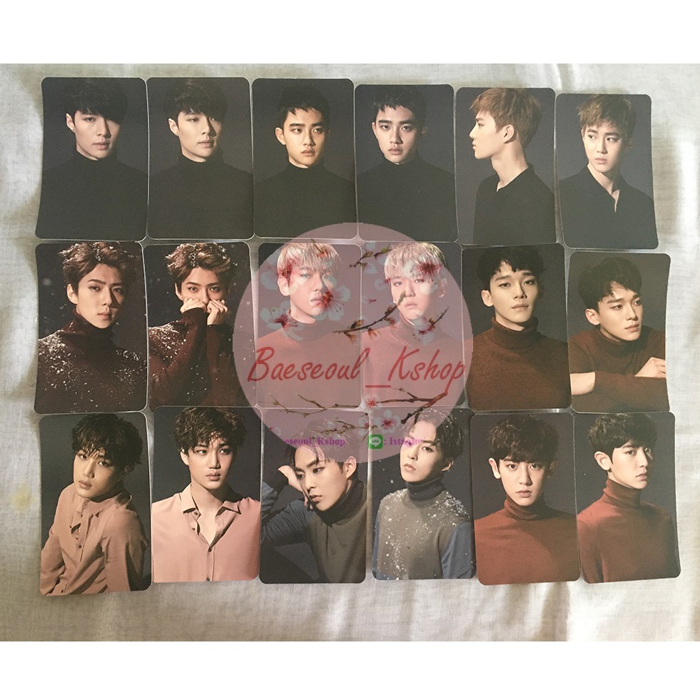Jual PHOTOCARD STICKER EXO CHEN SUHO XIUMIN LAY SING FOR YOU OFFICIAL ...