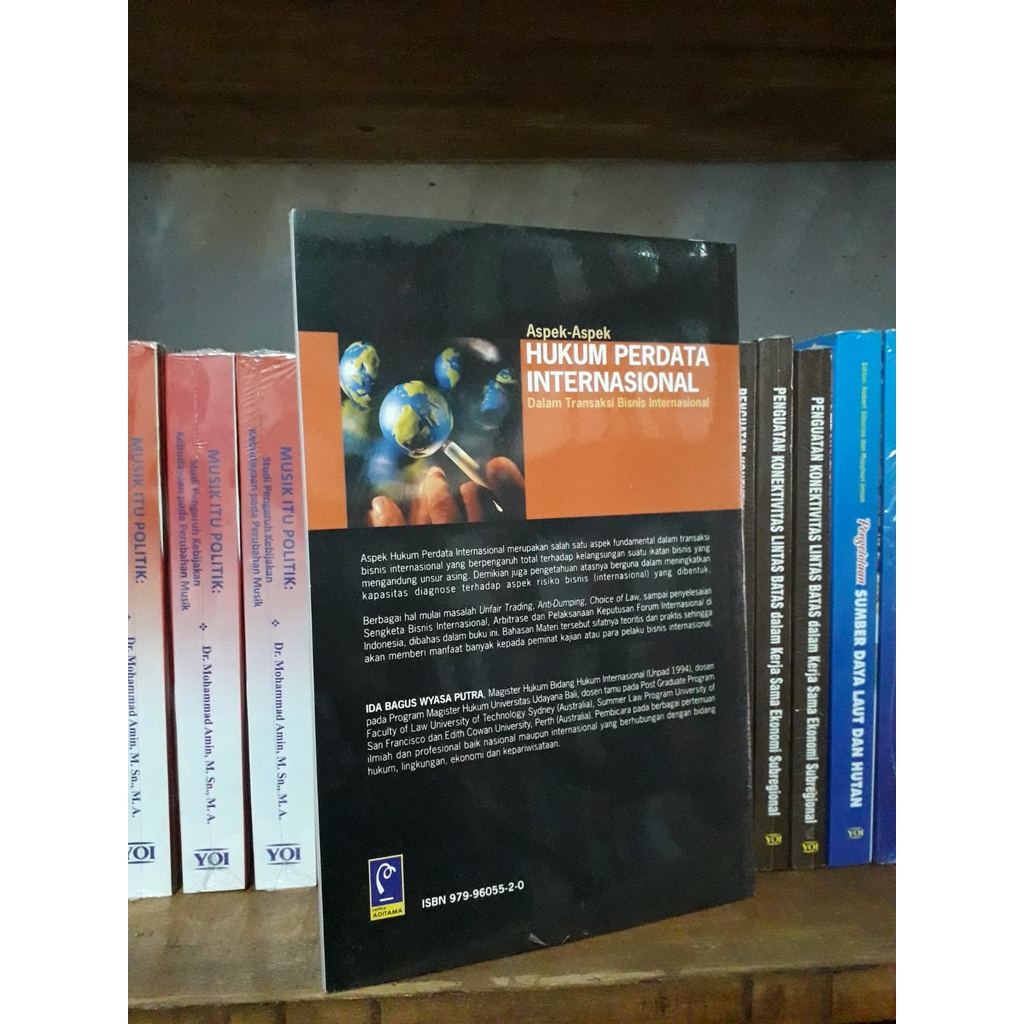 Jual ASPEK ASPEK HUKUM PERDATA INTERNASIONAL Dalam Transaksi Bisnis Internasional -- Ida Bagus ...