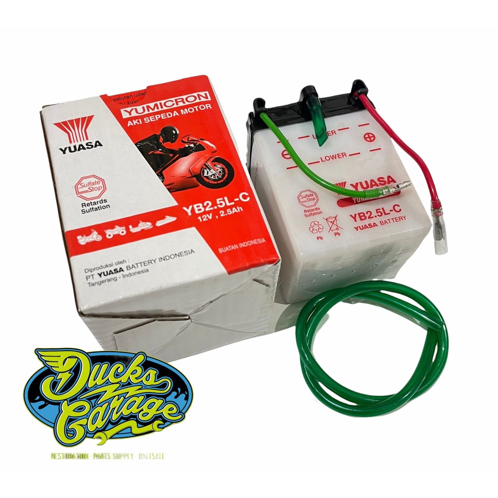 Jual Aki accu honda win 12volt yuasa | Shopee Indonesia