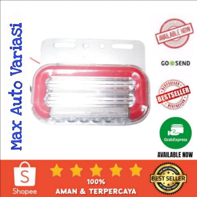 Jual Lampu LED Bak Truk Elegant 12V 24V Sein Running / Lampu LED Bak Truck 24 Volt 12V Oval ...