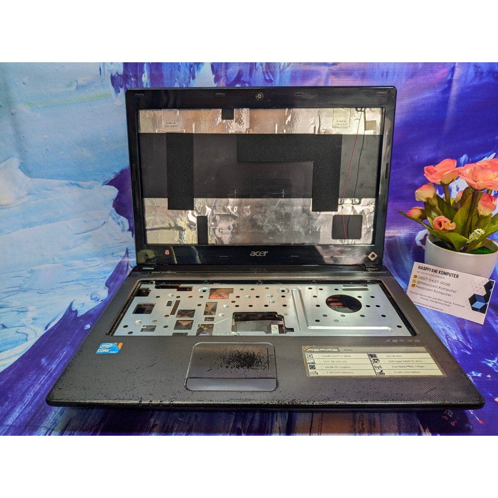 Jual Casing Laptop Acer Aspire 4743 Fullset Second / Bekas Normal ...